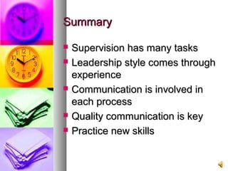 Supervision | PPT