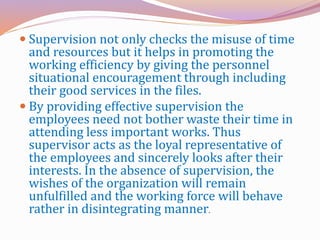 Supervision | PPTX
