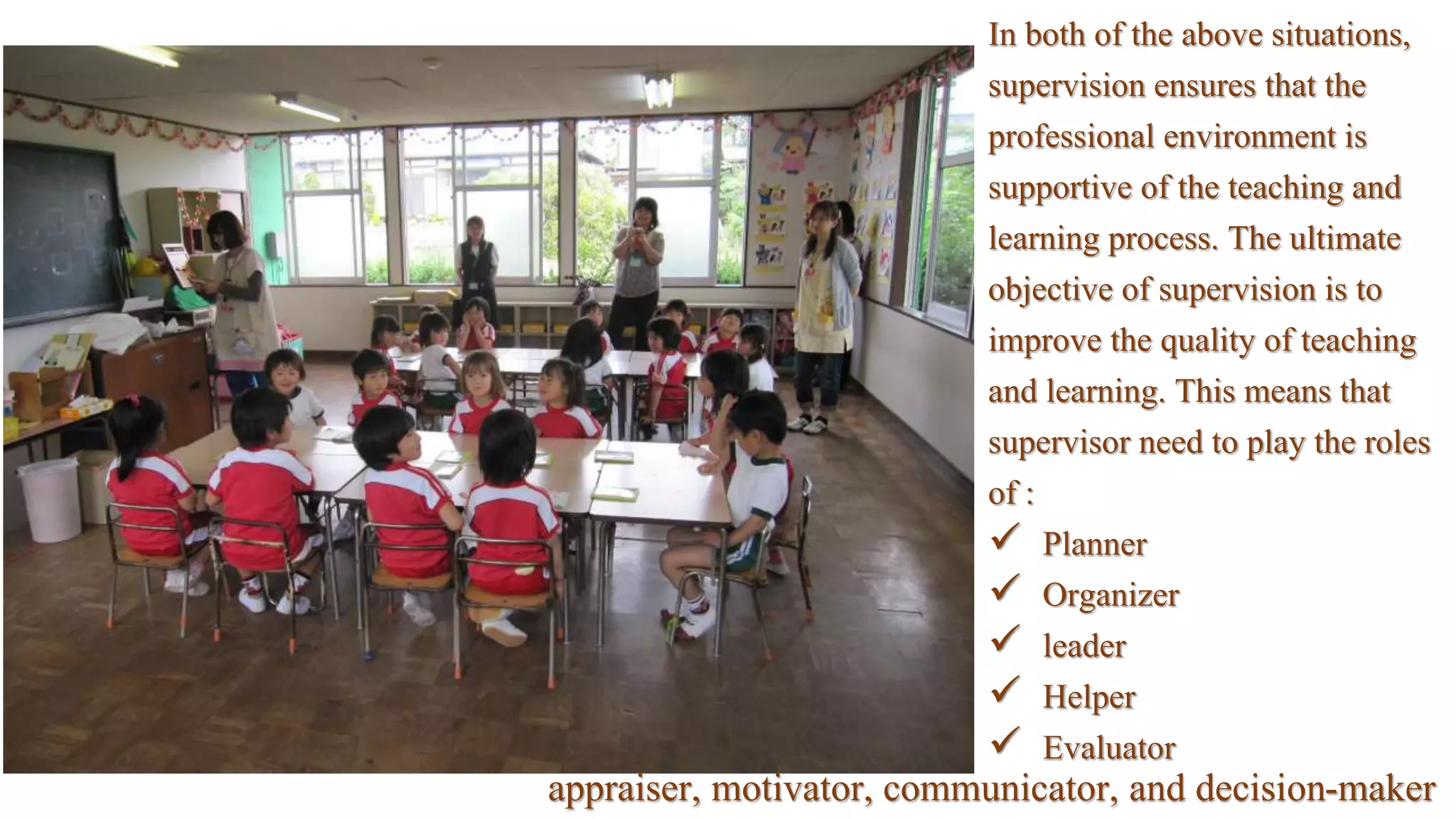 Educational Supervision | PPTX