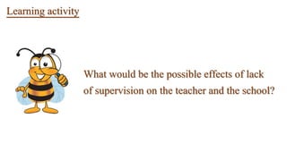 Educational Supervision | PPTX