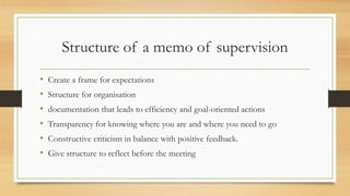 Supervision | PPT