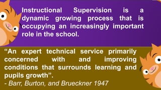 The Nature of Instructional Supervision | PPTX