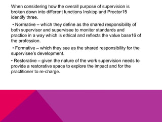 Supervision | PPTX
