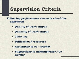 Supervision | PPSX