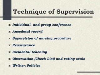 Supervision | PPSX
