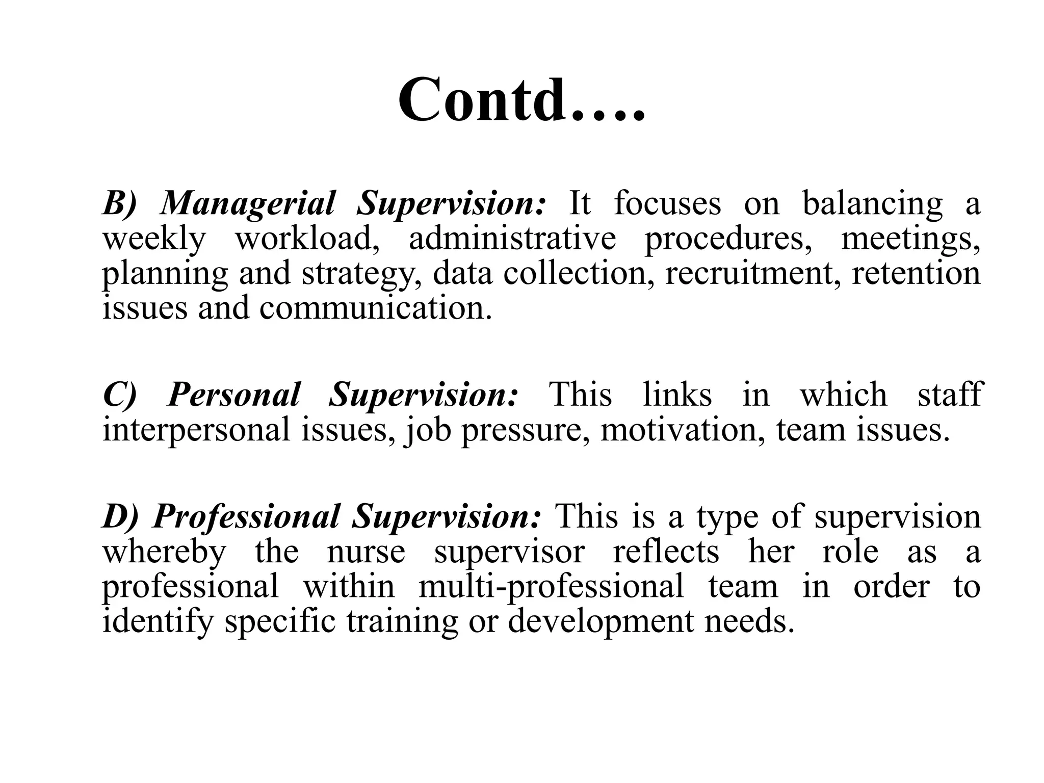 Supervision | PPTX