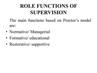 Supervision | PPTX