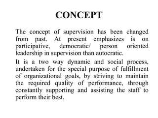 Supervision | PPTX