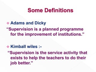 Supervision | PPT