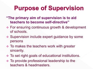 Supervision | PPT