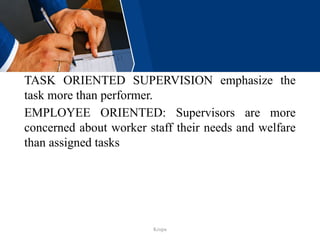 supervision.pptx........................ | PPTX