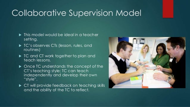 Supervision and reflection in pe