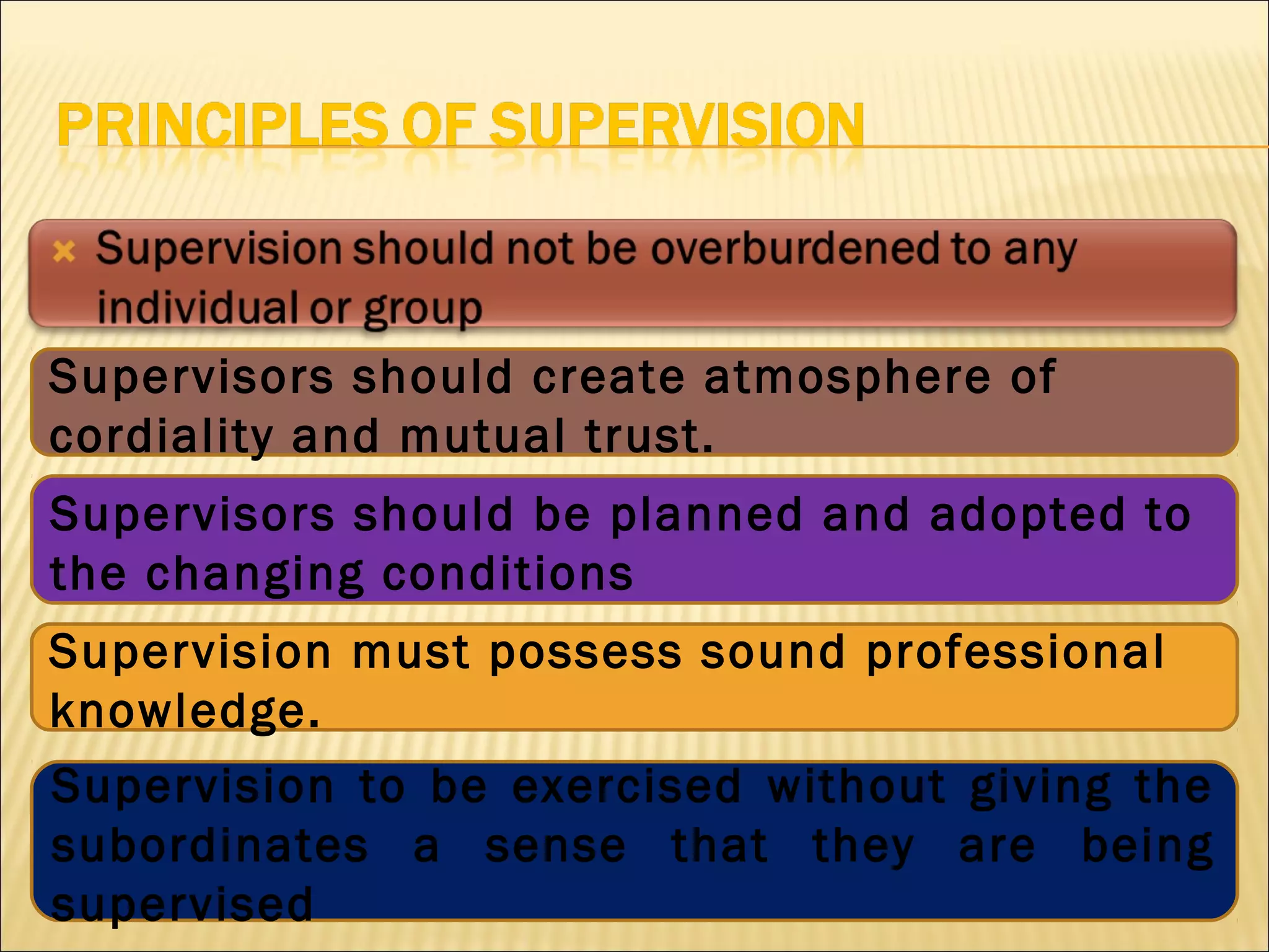 Supervision & guidance | PPT