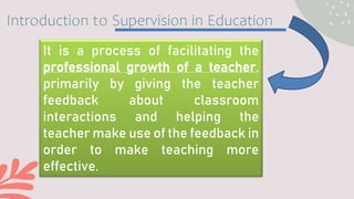 Supervision in Education_ Enhancing Learning and Professional Growth.pptx