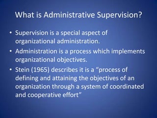 Supervision in social work | PPTX
