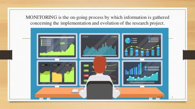 Supervision, monitoring and evaluation of research