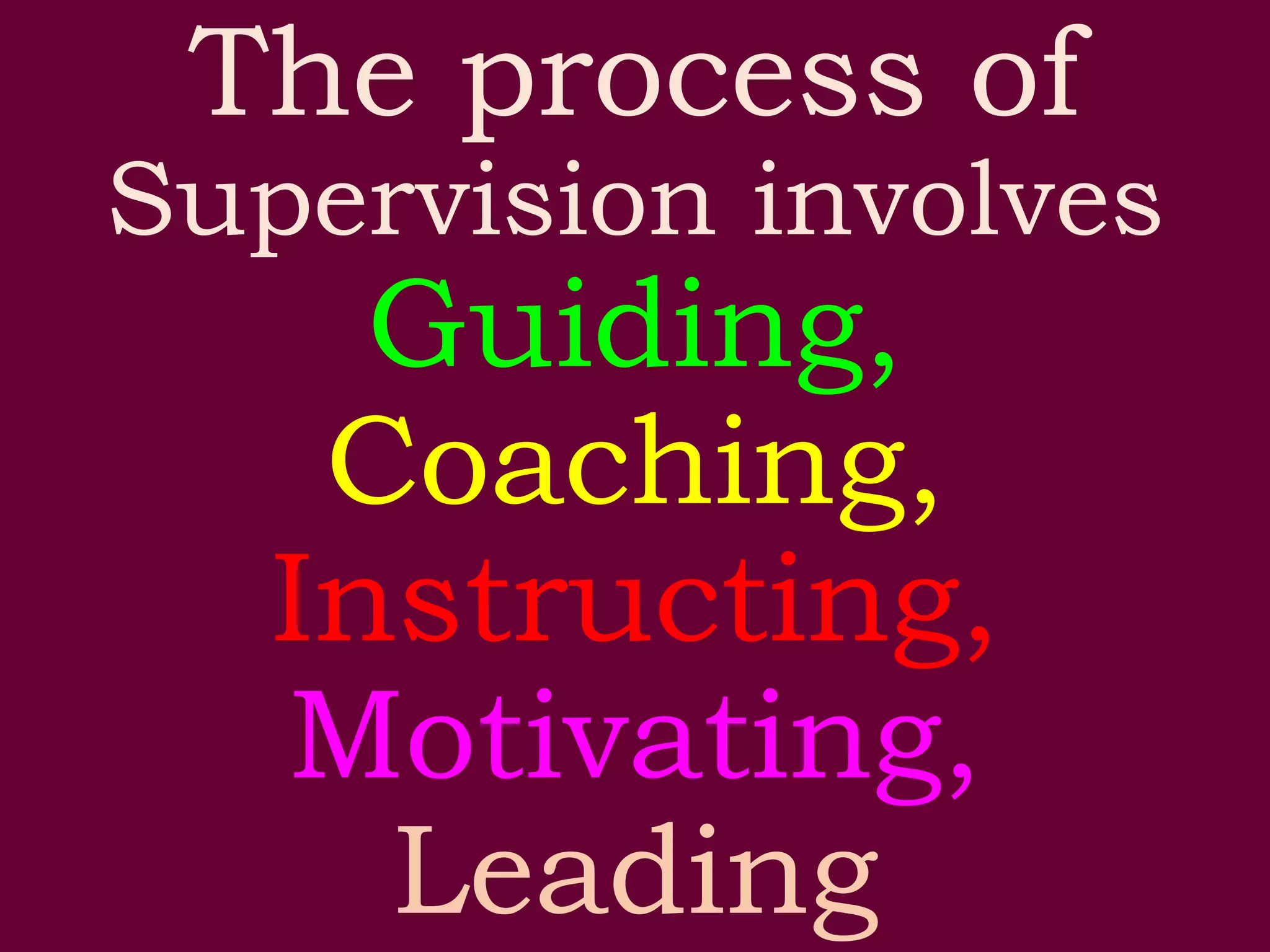 Supervision pgp viva vvit | PPTX