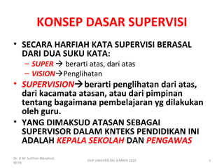 Supervisi Pendidikan | PPT