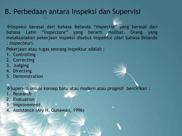 Supervisi pendidikan | PPTX