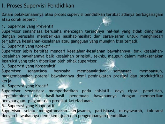 Supervisi pendidikan | PPTX
