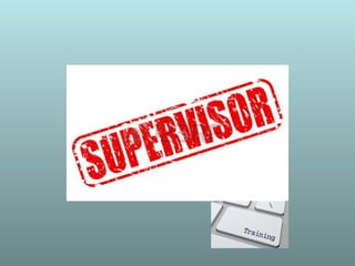 Great Supervisor | PPT