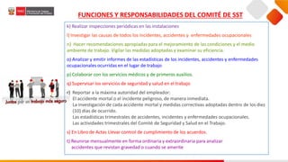 Guía para conformación del comité de Seguridad y Salud en el trabajo | PDF