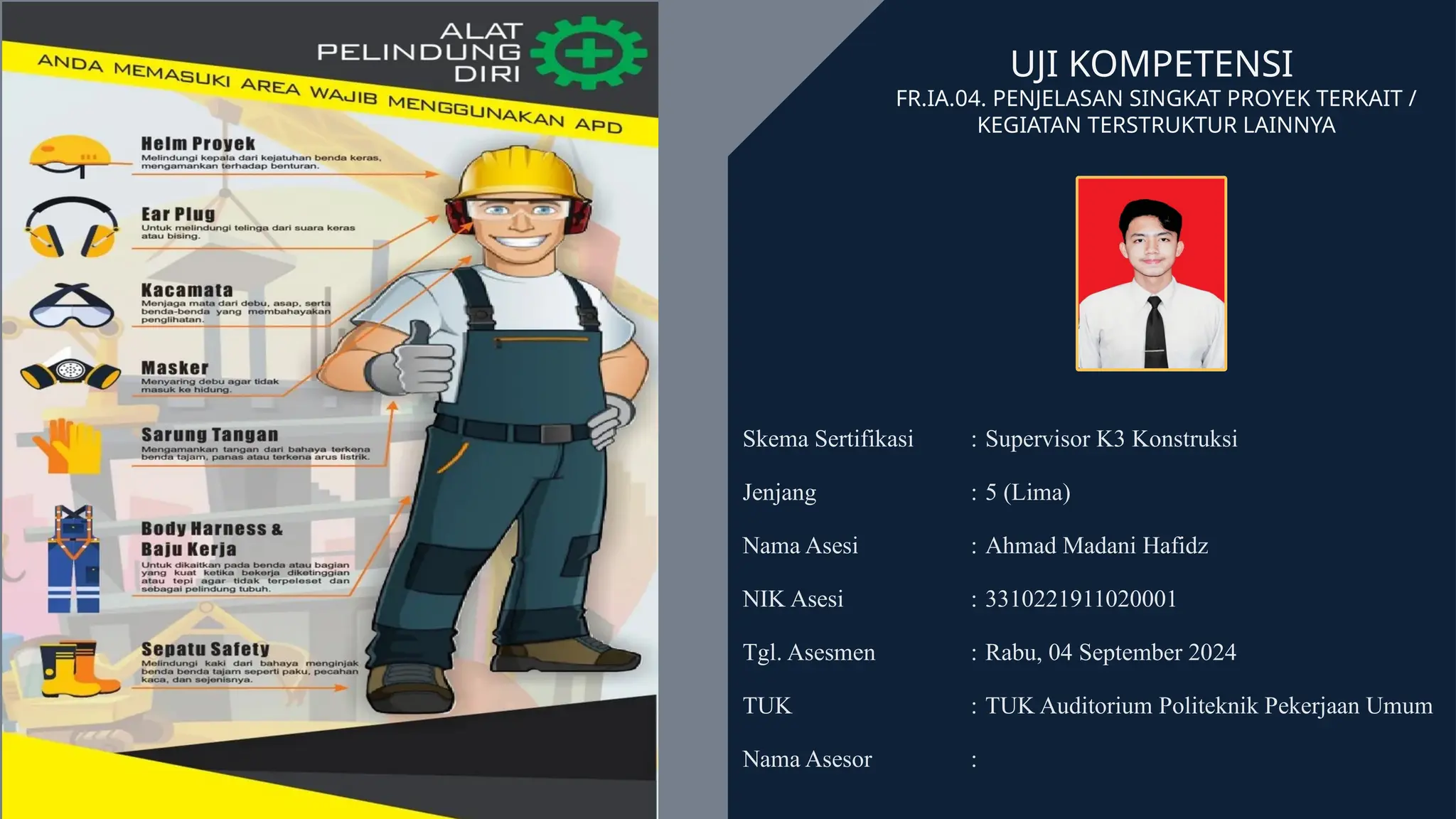 Supervisor K3 Konstruksi - Jenjang 5.pptx