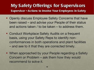 Supervisor Safety Training | PPT