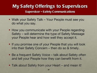 Supervisor Safety Training | PPT