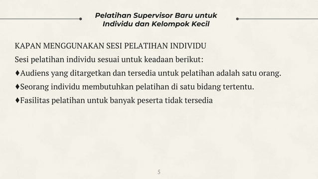 Supervisor skill management | PPTX