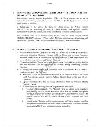 Ghana Card now compulsory for every bank transaction - Here are the new ...