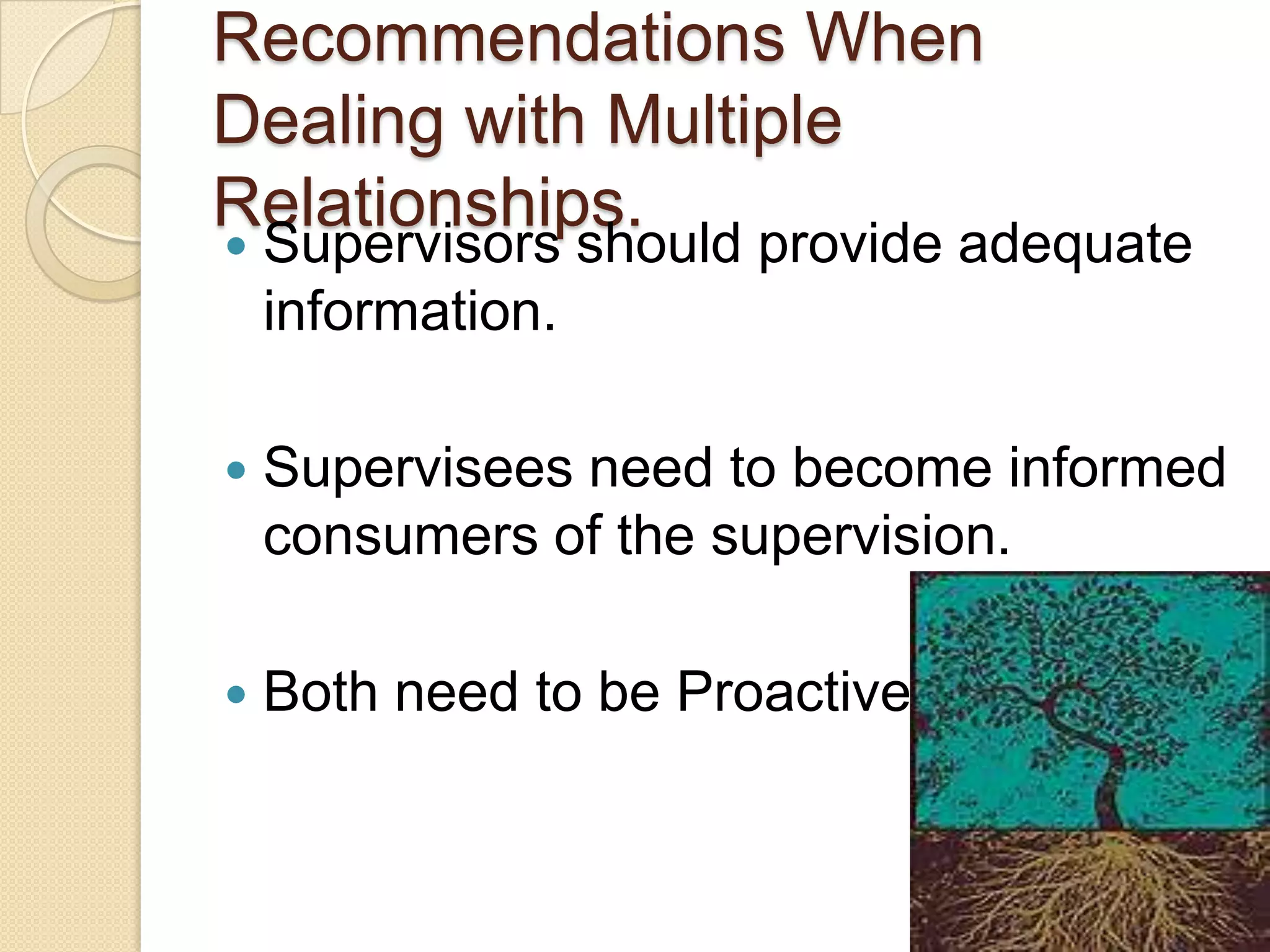Supervisory+ethics+and+issues | PPTX | Family and Relationships