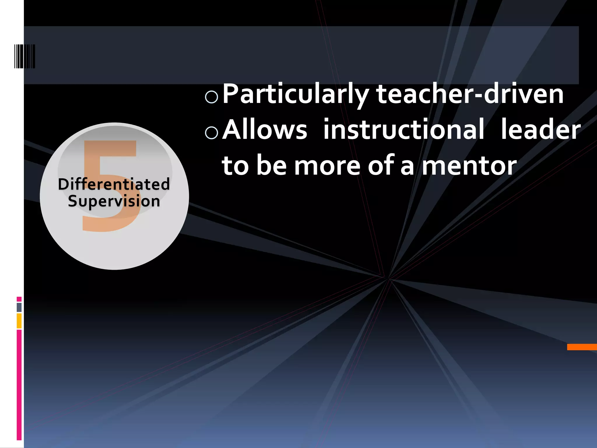 Supervisory models | PPTX