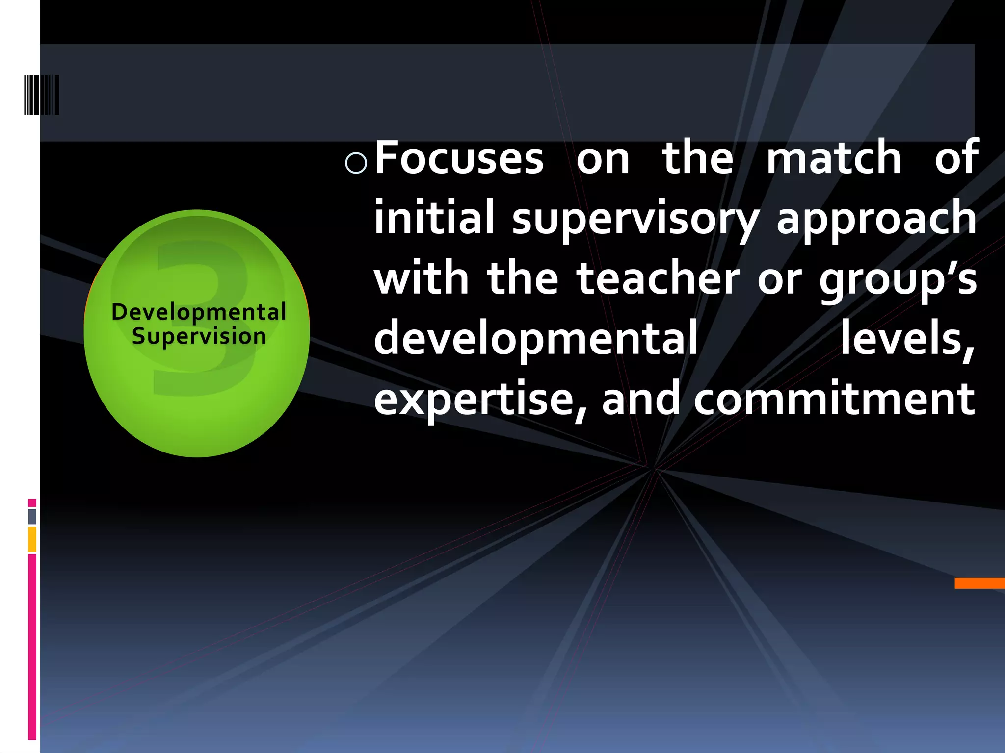 Supervisory models | PPTX