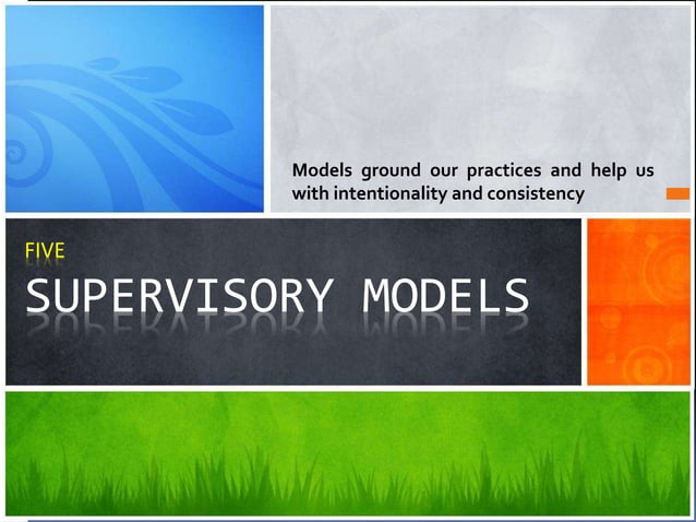 Supervisory models | PPTX | Professional School | Postgraduate Education