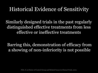 Superiority Trials Versus Non-Inferiority Trials to Demonstrate ...