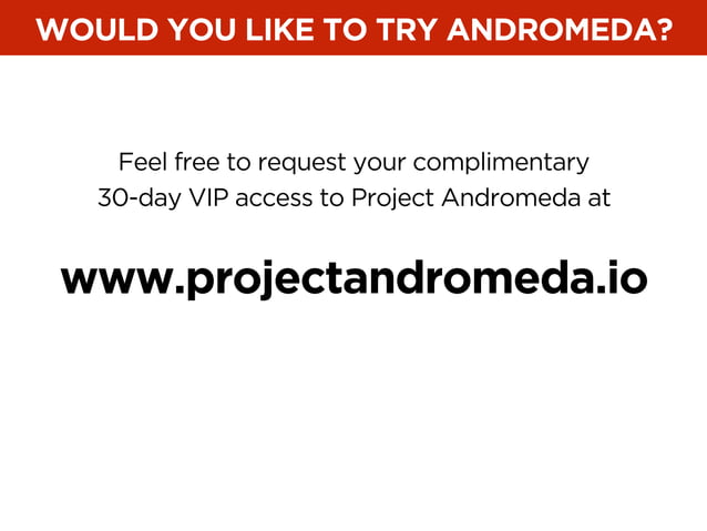 SuperWeek 2020 - Project Andromeda Presentation | PPT