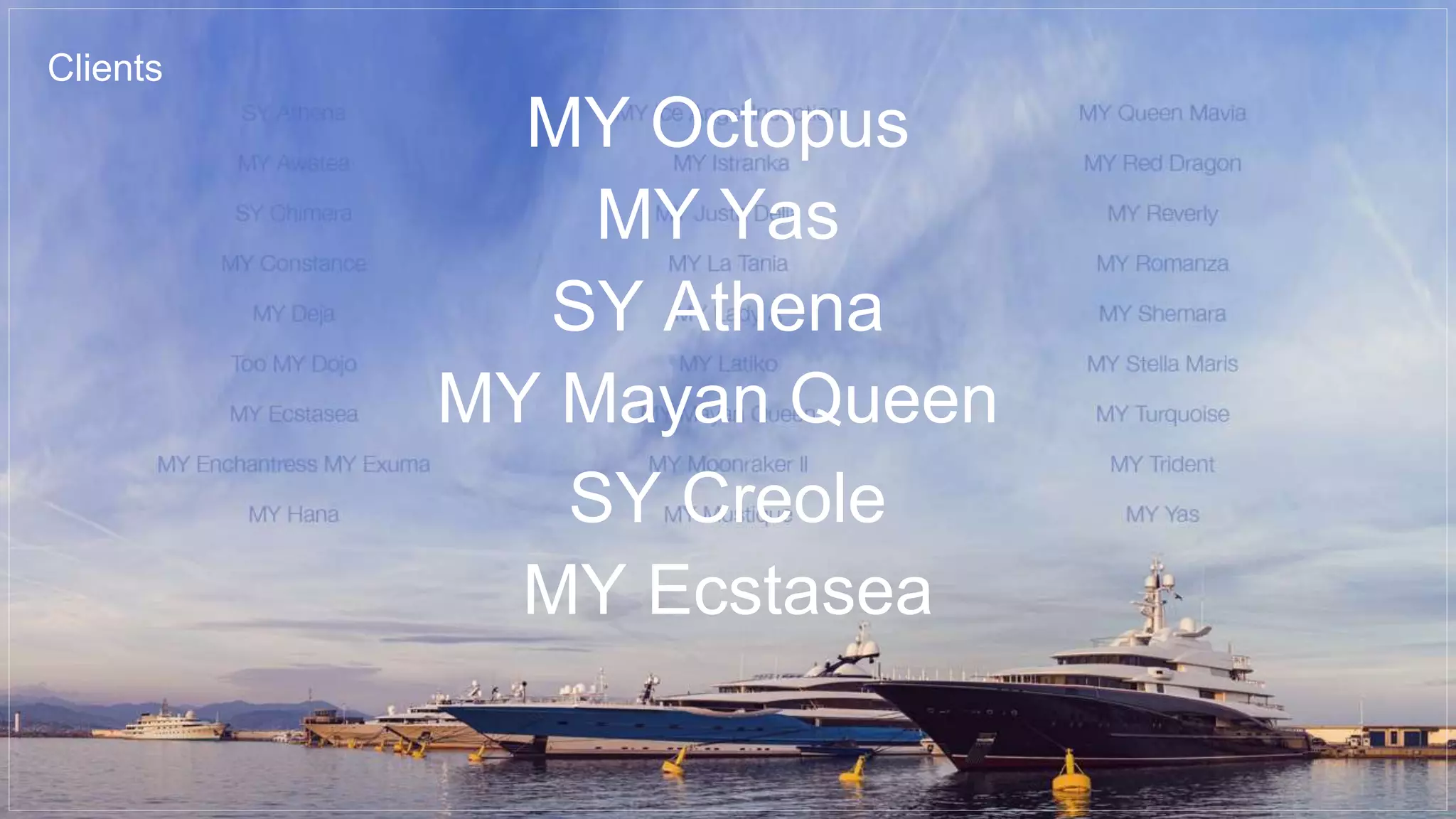 Super yacht presentation 2017 | PPSX