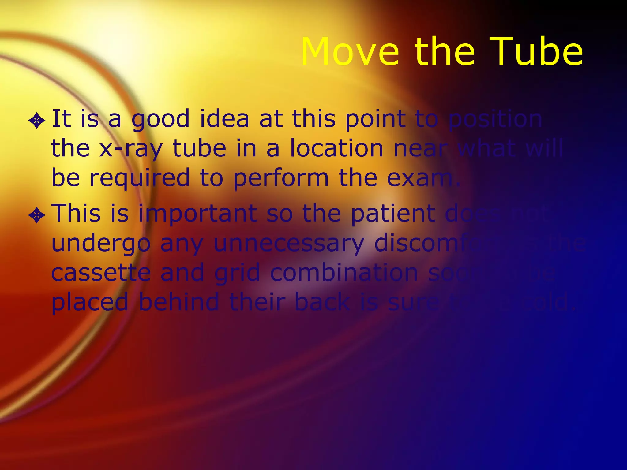 Supine Chest | PPT