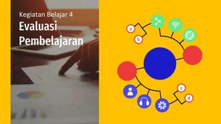 Suplemen kb 4 modul pedagogik evaluasi pembelajaran ok | PPTX