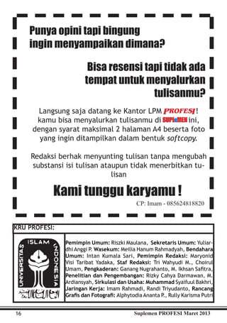 Suplemen maret | PDF