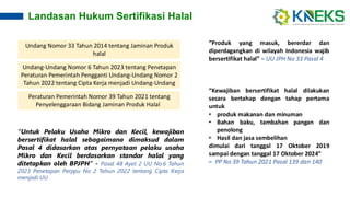 Suplemen Materi Sertifikasi Halal Kemenkeu | PDF