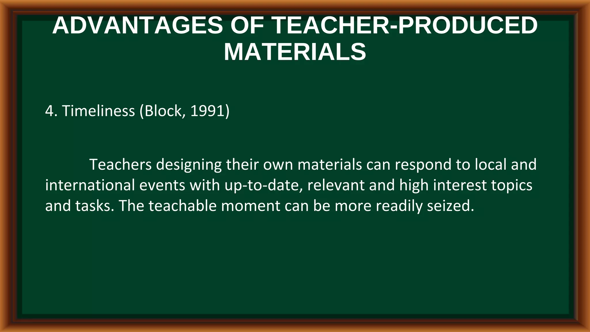 Guidelines for Designing Effective Language Teaching Materials | PPT
