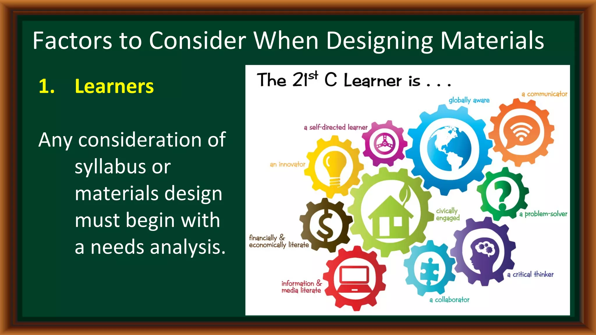 Guidelines for Designing Effective Language Teaching Materials | PPT