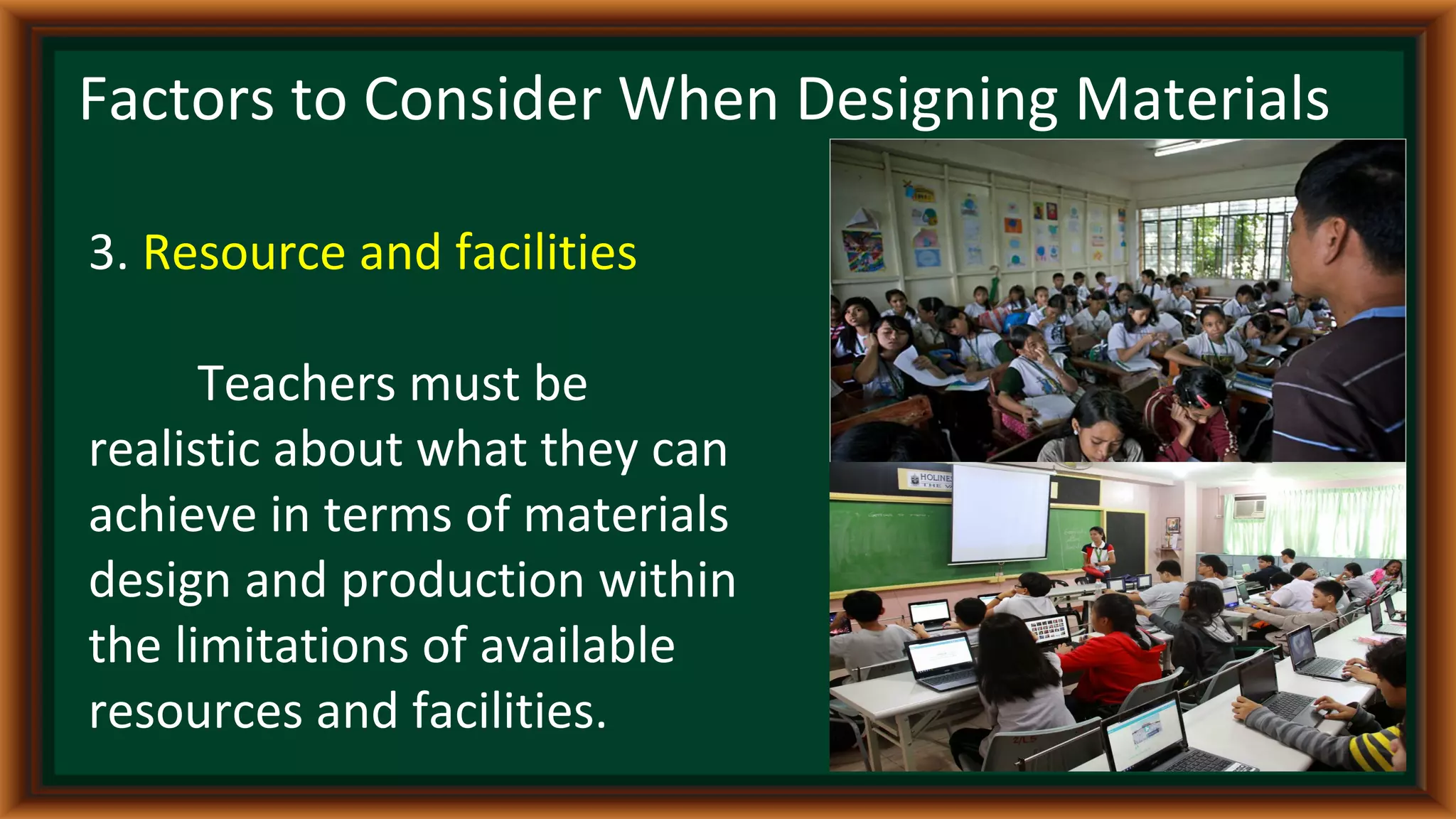 Guidelines for Designing Effective Language Teaching Materials | PPT