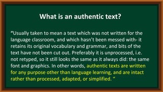 Guidelines for Designing Effective Language Teaching Materials | PPT