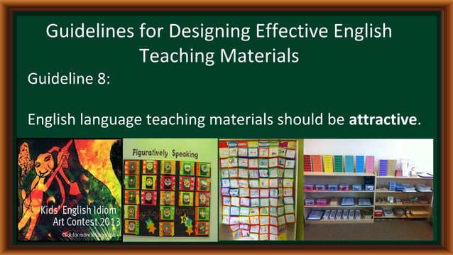 Guidelines for Designing Effective Language Teaching Materials | PPT ...