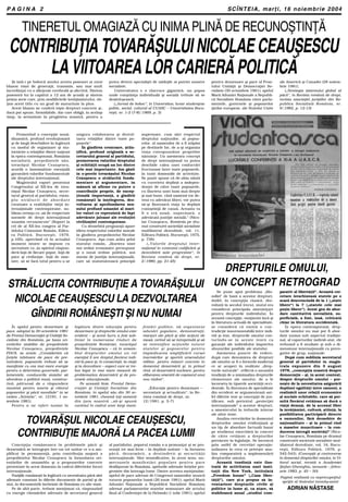 Supliment scã‚nteia | PDF