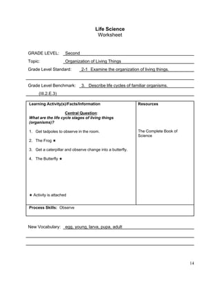 Supo gr2 science_activities1 | PDF