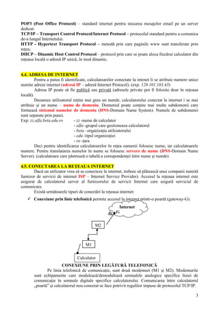 Suport 01-cls9-tic-cap05-utilizarea internetului | PDF